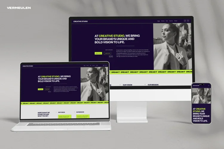 Squarespace Website Template — Vermeulen Design Studio Wuppertal