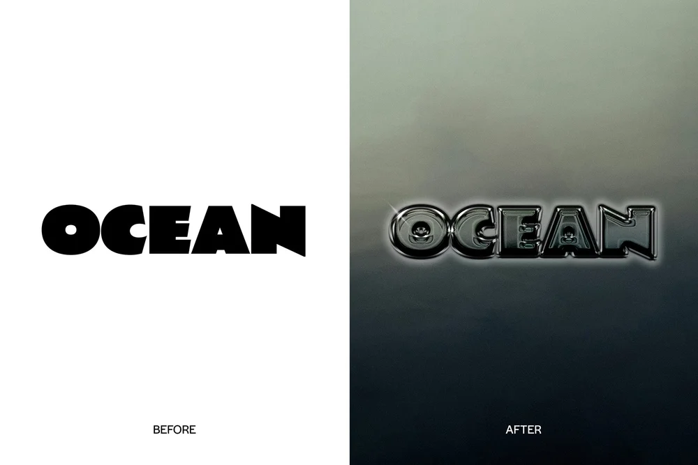 Elevate Your Designs with our Photoshop Ink-Bleed Effect | Smart ...