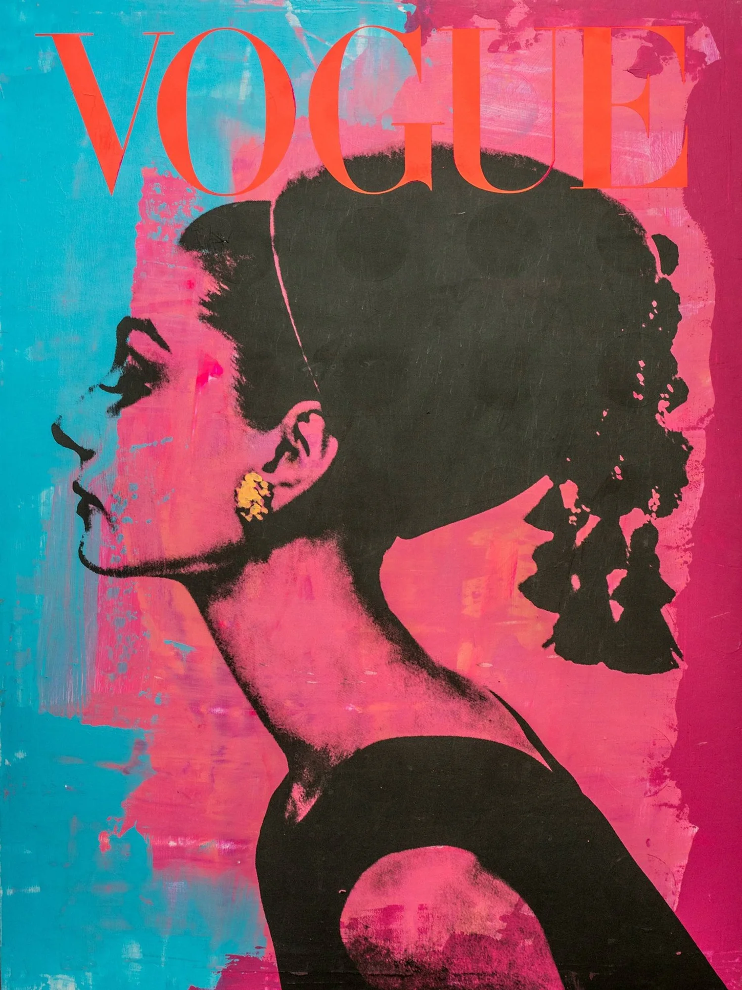 Audrey Hepburn Painting
