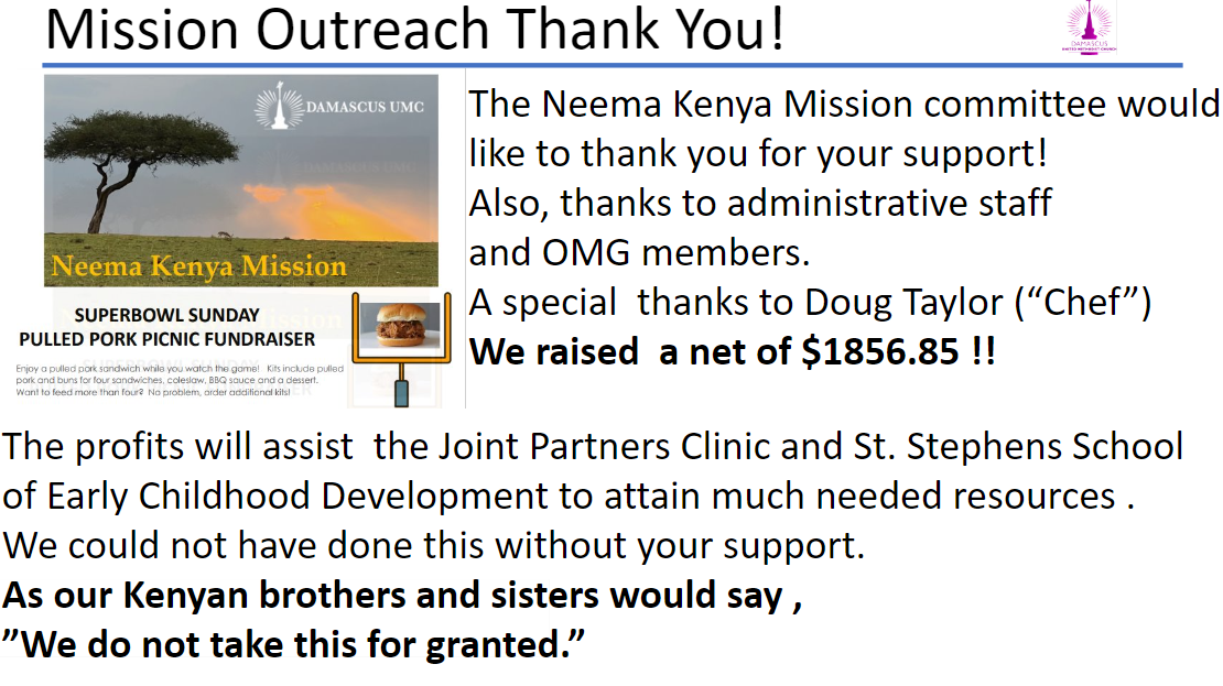 missions — Damascus UMC