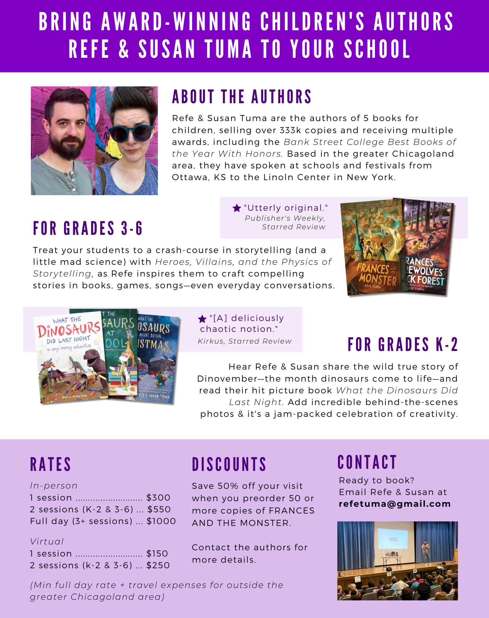 Visits — Refe Tuma