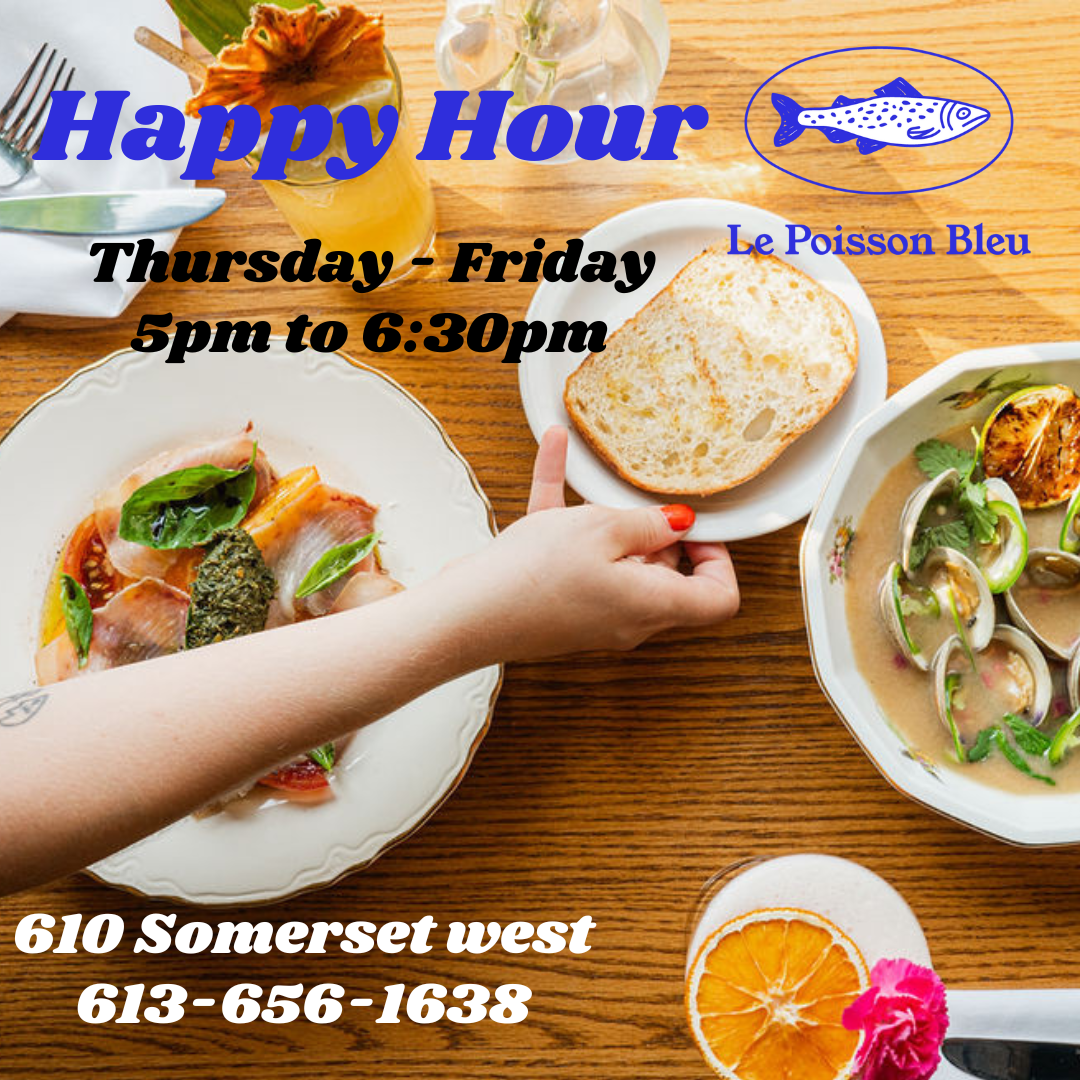 Restaurant Le Poisson Bleu - Modern Seafood and fine Cocktails