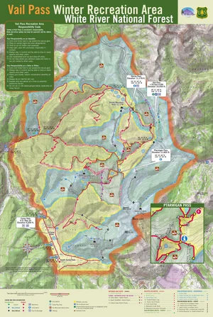 Maps and Trails — Vail Pass Winter Recreation Area