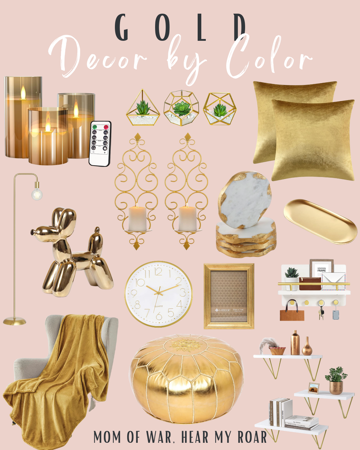 Decor by Color | Decor Round-Ups — Mom of WAR., Hear My Roar