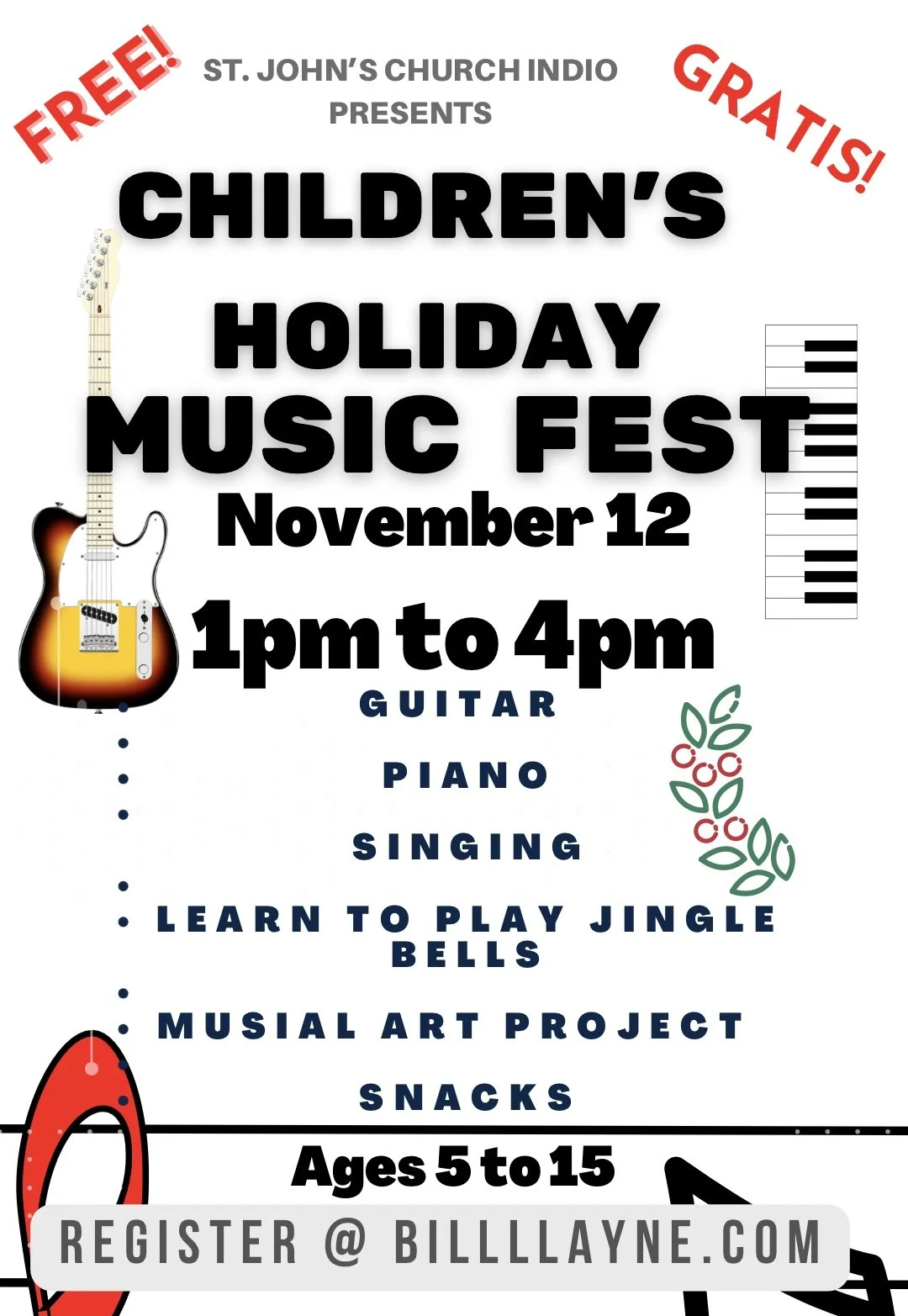 Youth Music Ministry — St. John the Evangelist Episcopal Church