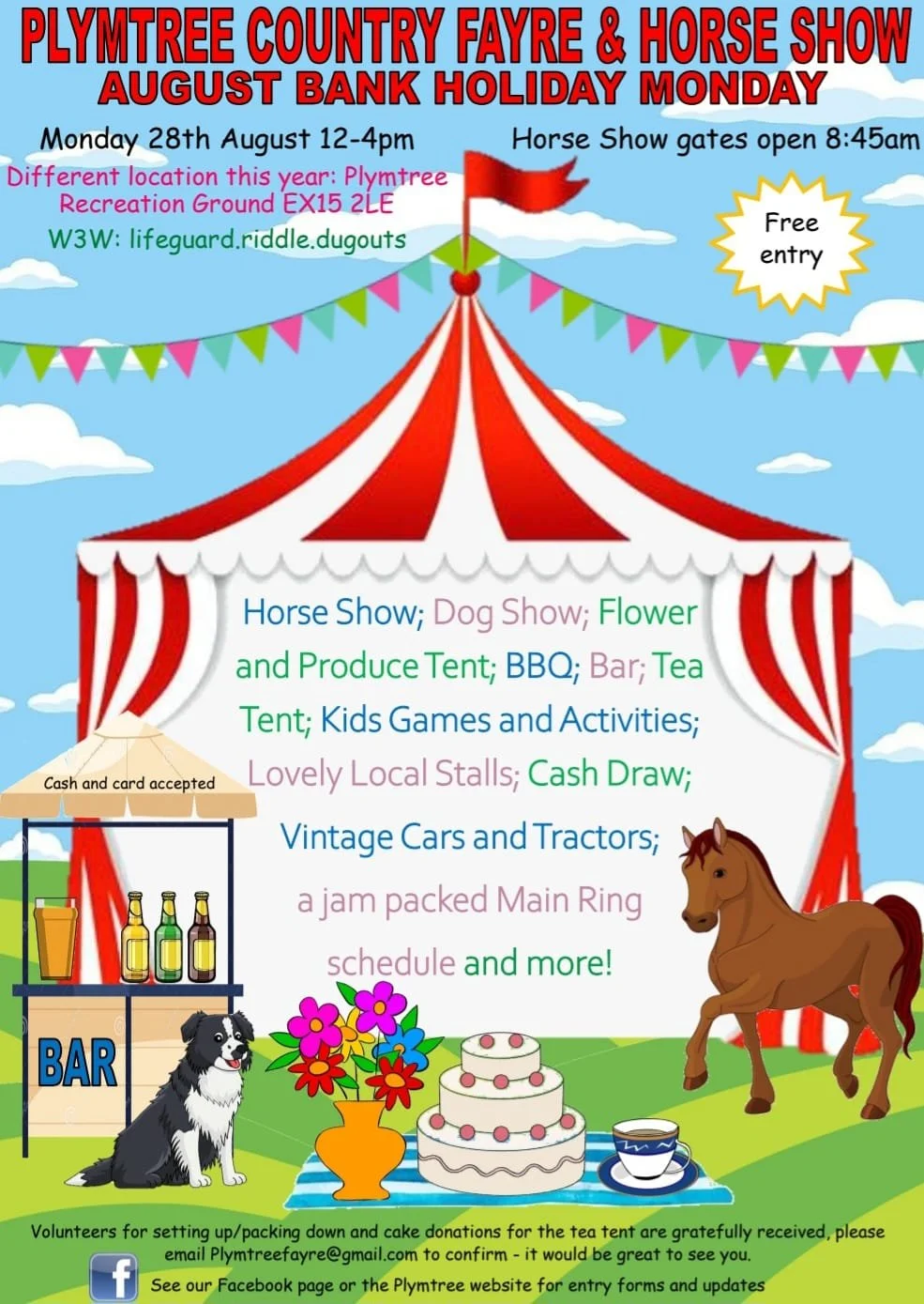 Plymtree Country Fayre & Horse Show | Chi-quilibrium