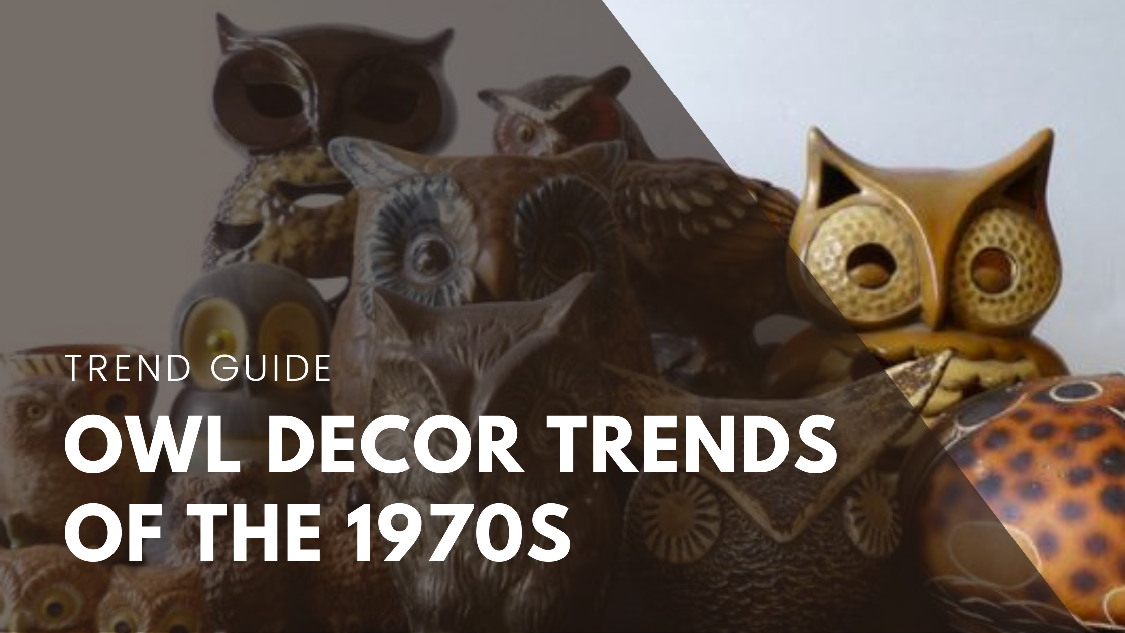 The Art of Avian Decor: A Look Back at 1970s Owl Decor Trends — Vintage ...