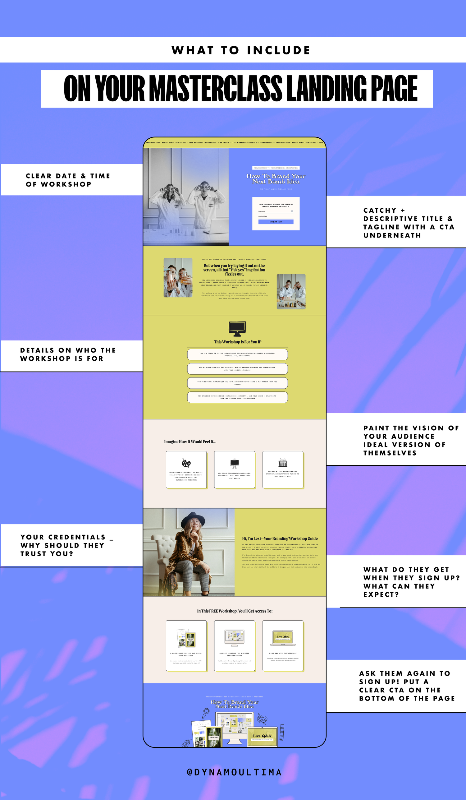 7 Important Sections To Include On Your Landing Page — Design Studio ...