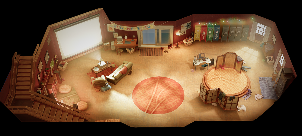 DEVLOG #7 The Clubhouse — BEGONE BEAST by tandemi