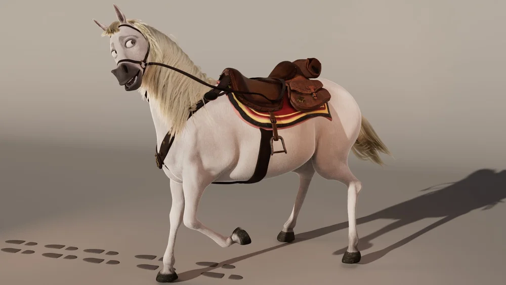 Tangled - Maximus — DodoMesh