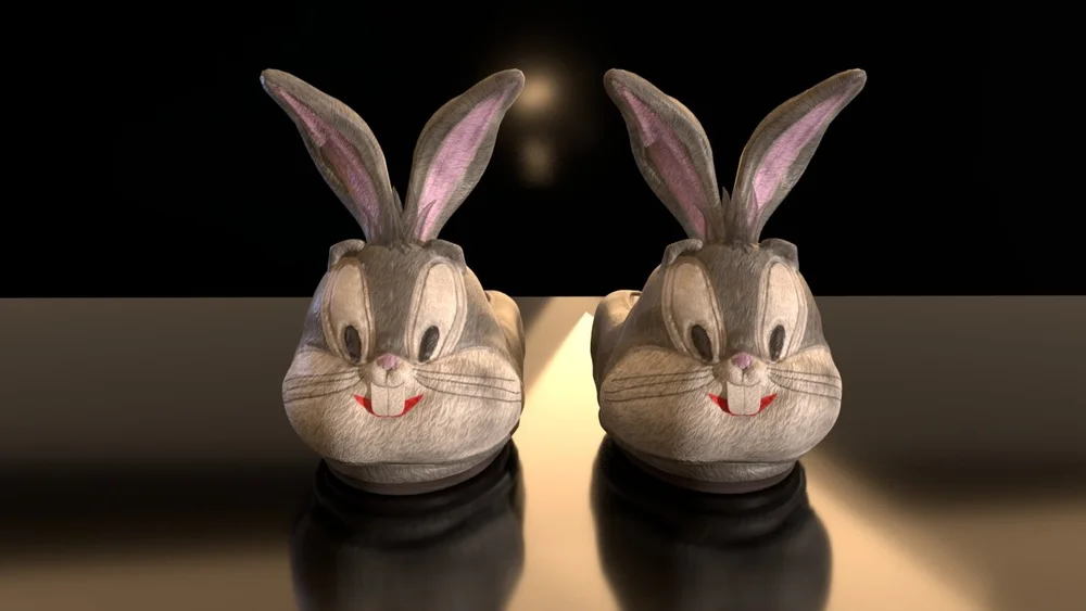 3d Bugs Bunny Head