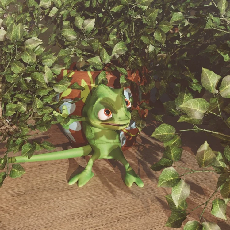 Tangled - Pascal — DodoMesh