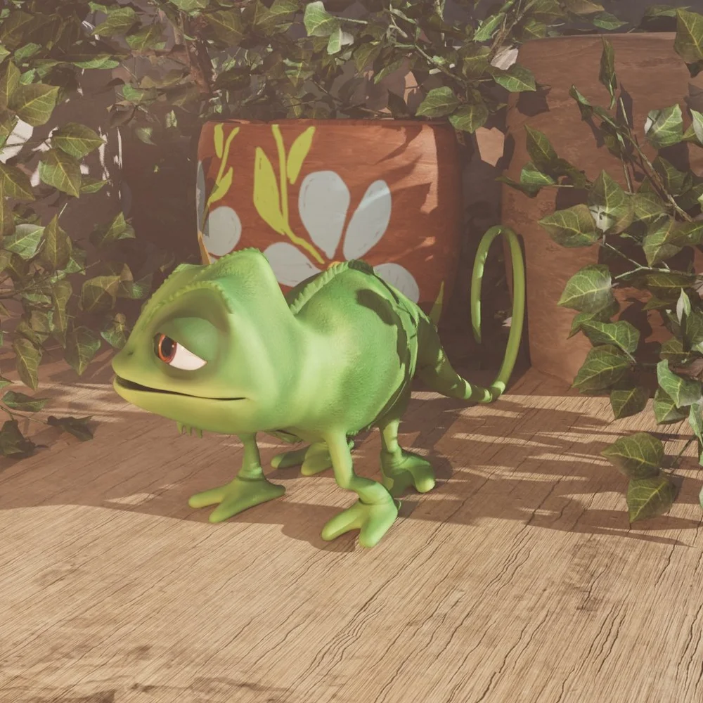 Tangled - Pascal — DodoMesh