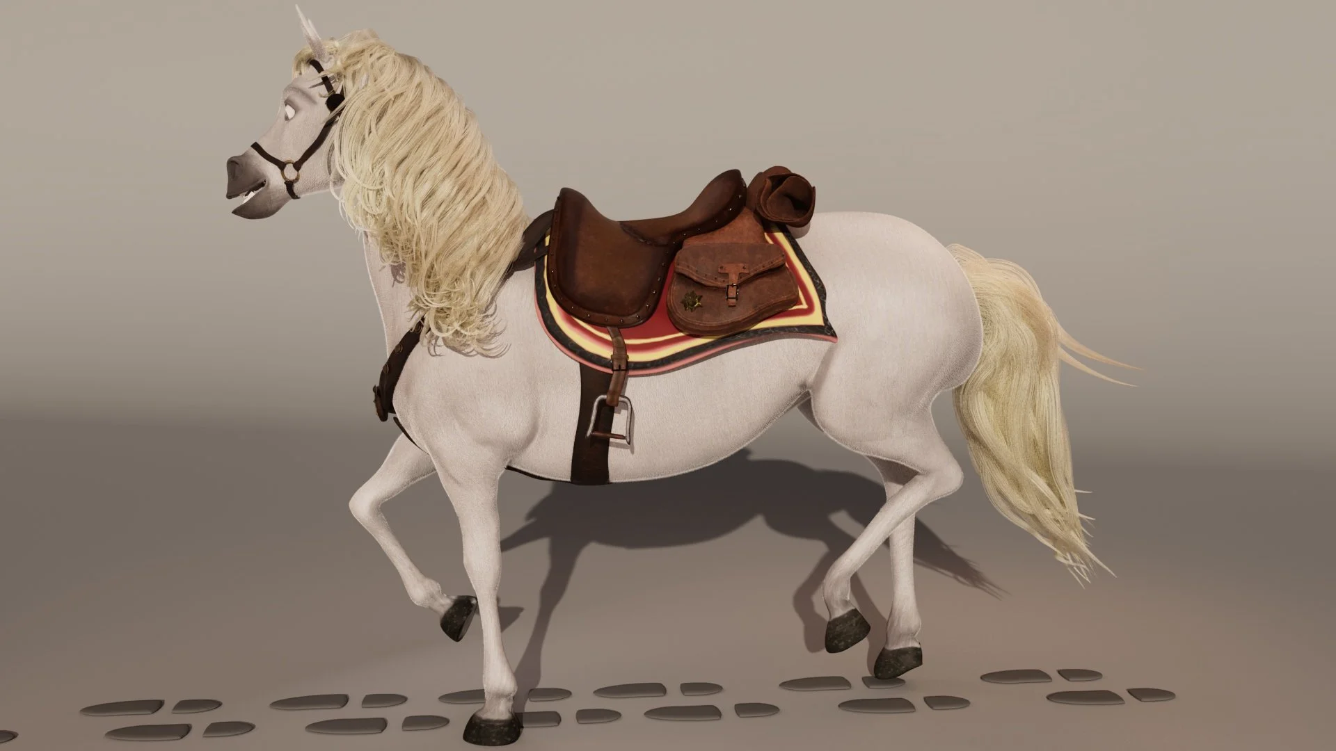 Tangled - Maximus — DodoMesh