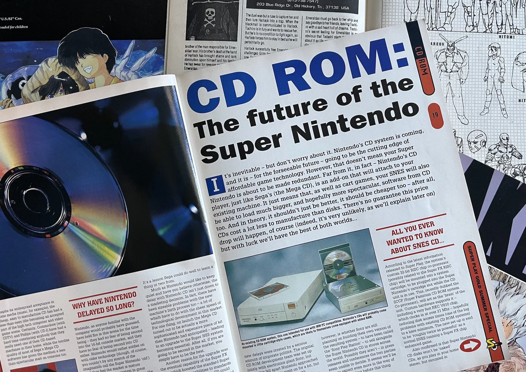 Super Play Magazine. Anime, import video games and JRPGs — Forgotten Worlds