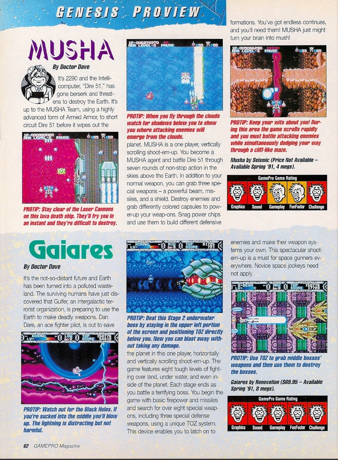 GamePro history — Forgotten Worlds