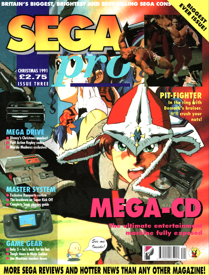 Sega magazines in the 90s. UK vs US — Forgotten Worlds