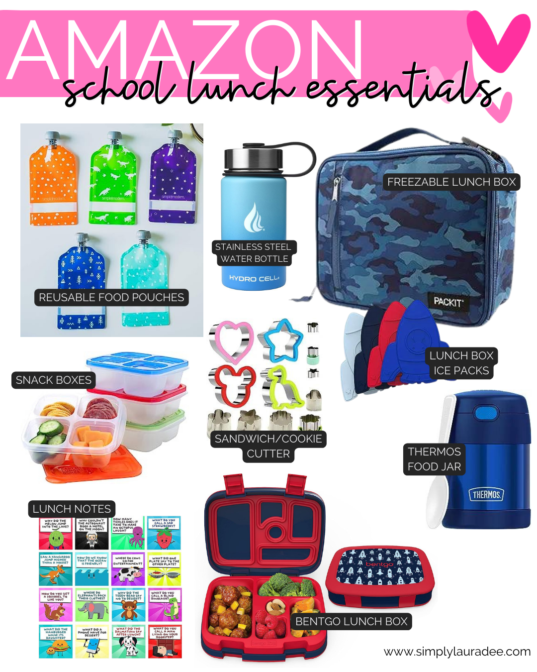 BENTO LUNCHES MADE EASY — Simply Laura Dee