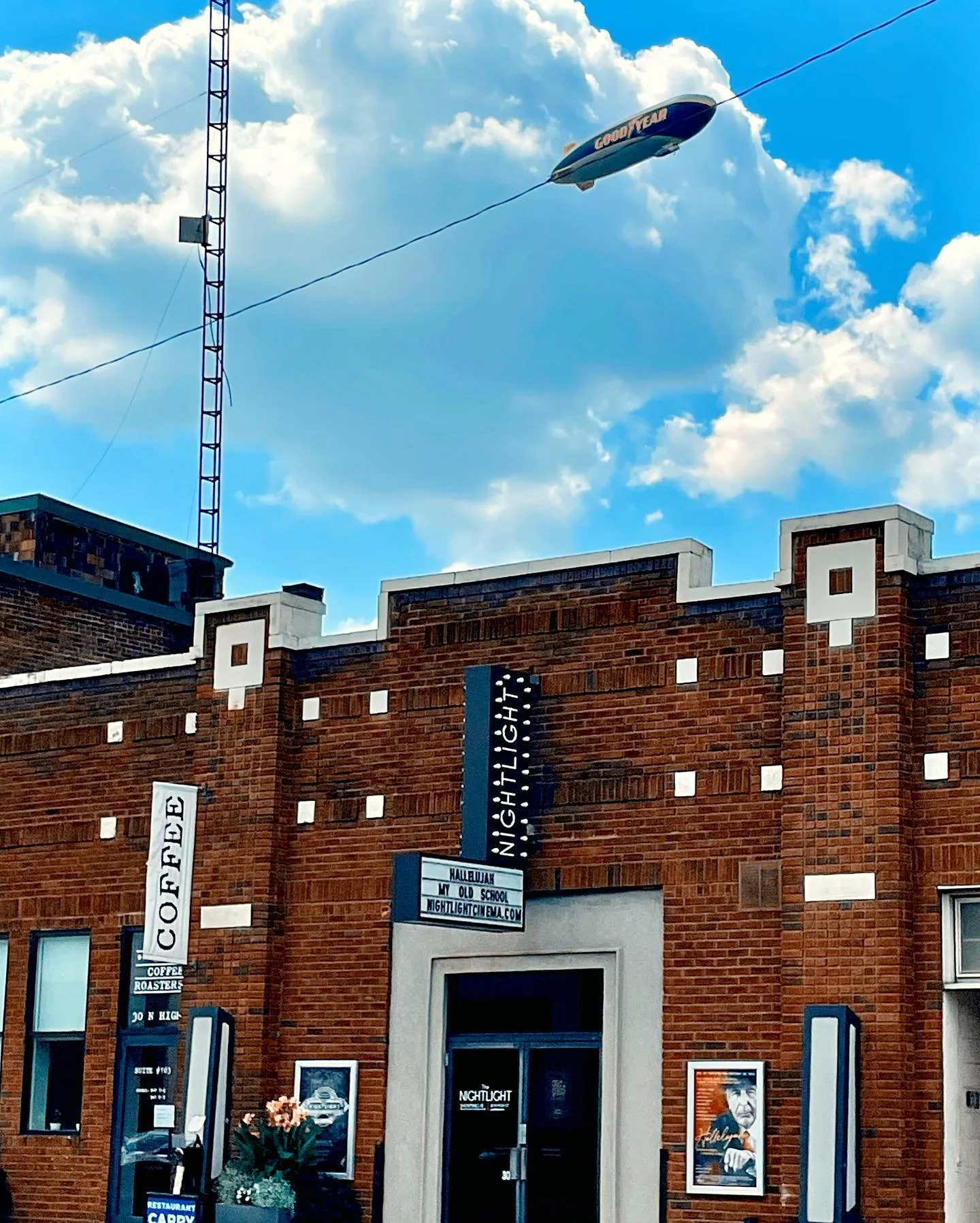 Downtown Akron At Night