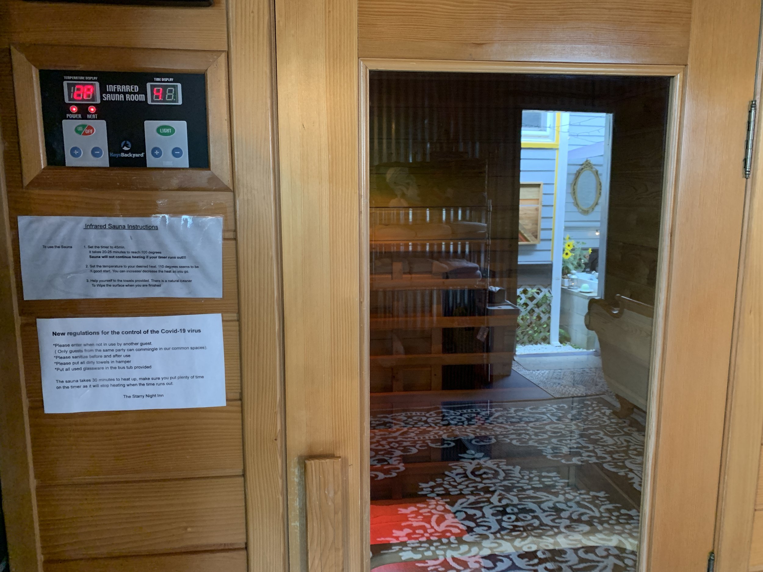 Keys Backyard Sauna