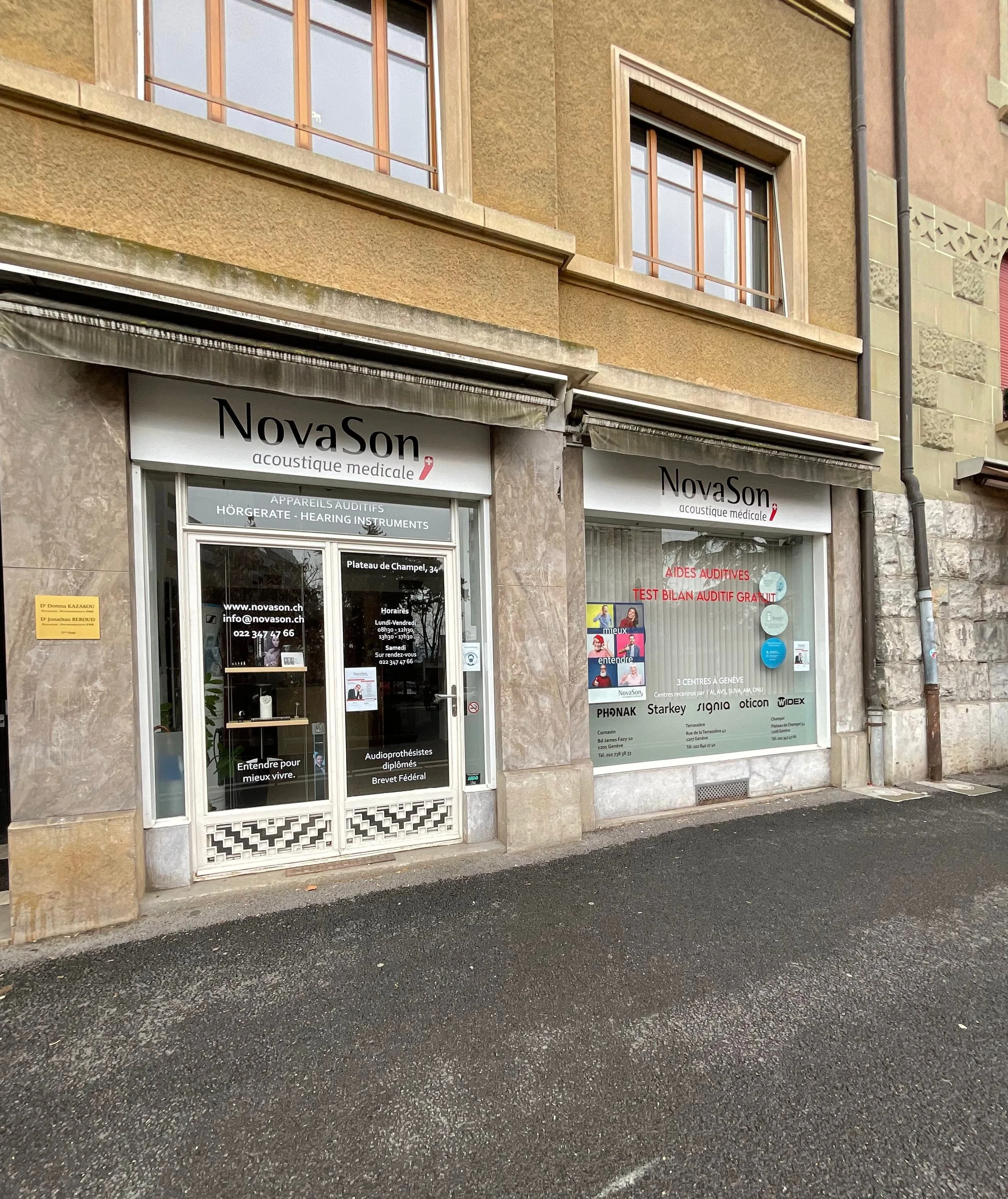 Novason, acoustique médicale