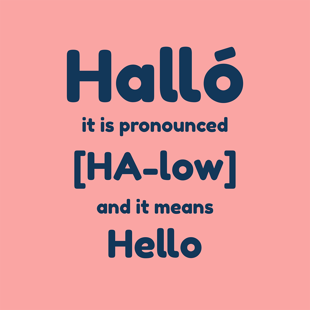 How to Say Hello in Icelandic — Sigga Darling