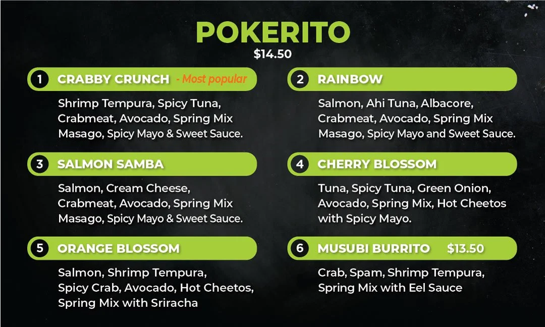 Menu — Pokeport