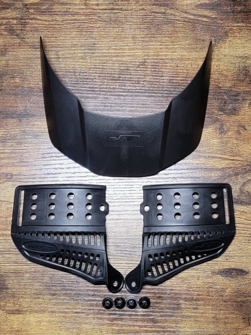 JT - Used OG era Blue IZE Proflex Visor Gen 1 — Paintball "R" Us