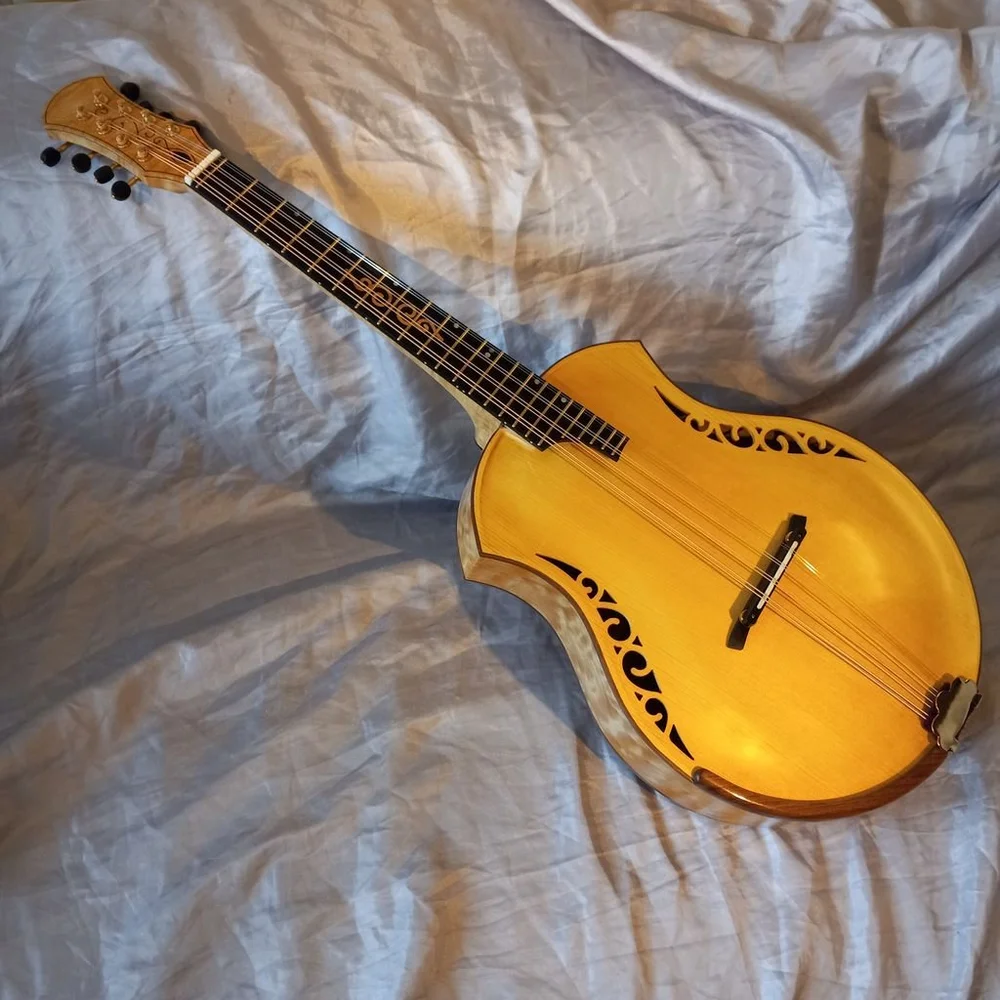 2024 Carved Top Master Octave — Y. Stern String Instruments