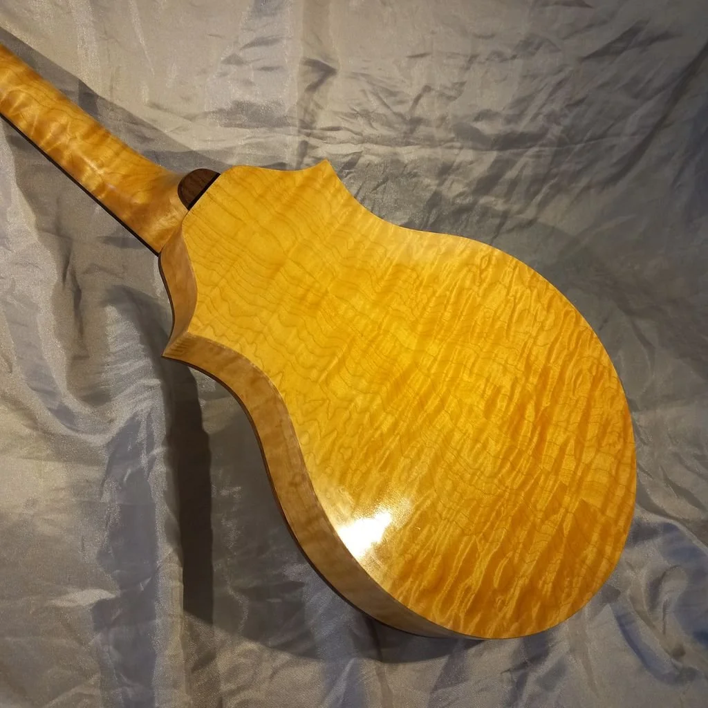 Mandola- Quilted Maple- SOLD — Y. Stern String Instruments