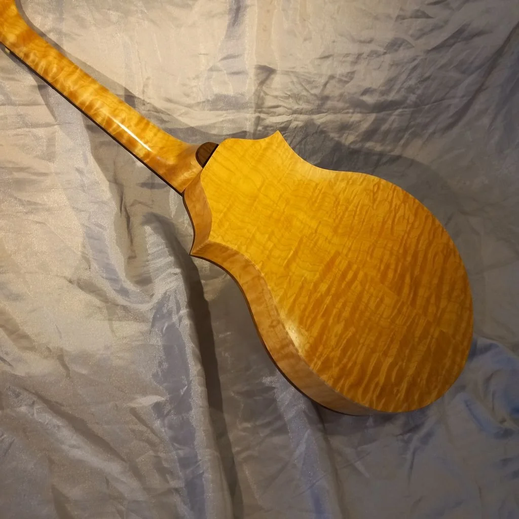 Mandola- Quilted Maple- SOLD — Y. Stern String Instruments