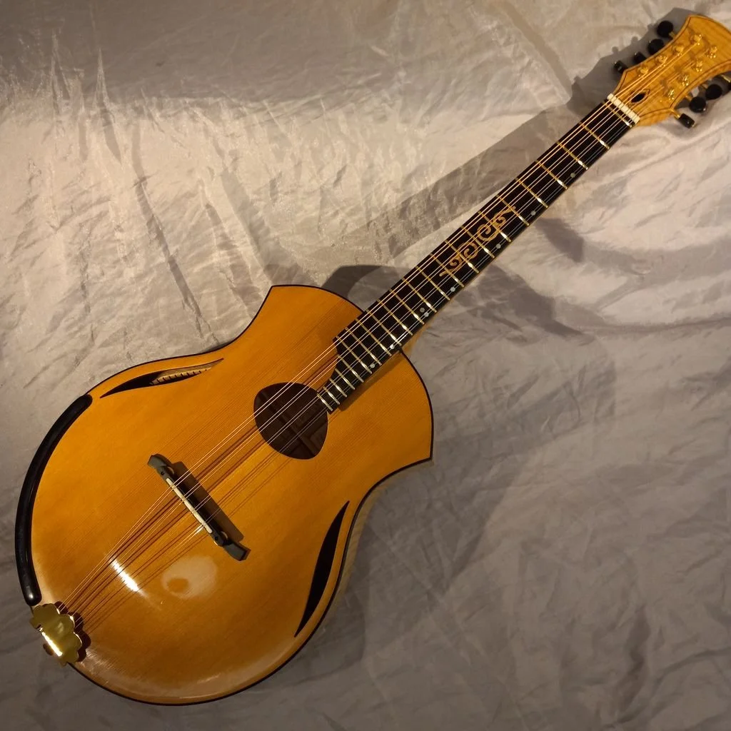 2024 Carved Top Center hole — Y. Stern String Instruments