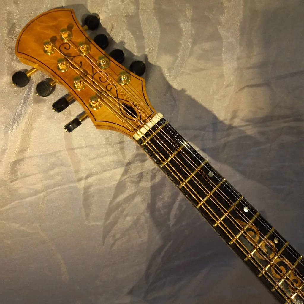 Mandola- Quilted Maple- SOLD — Y. Stern String Instruments