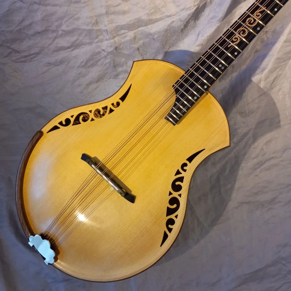 2024 Carved Top Master Octave — Y. Stern String Instruments