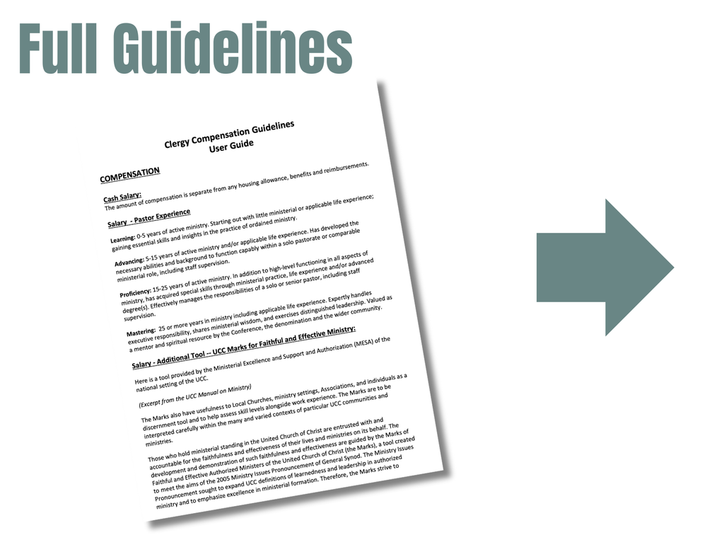 Clergy Compensation — CPCUCC