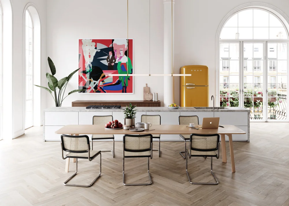 Linear Pendant Light Object – Modern Ceiling Lights with Minimalist ...