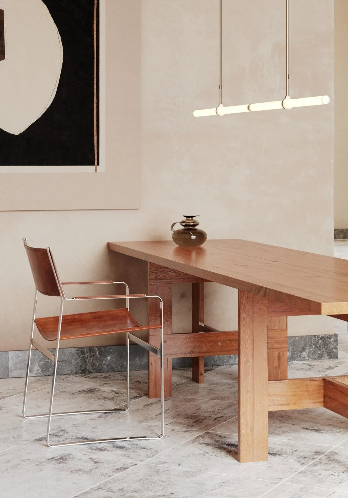 Linear Pendant Light Object – Modern Ceiling Lights with Minimalist ...