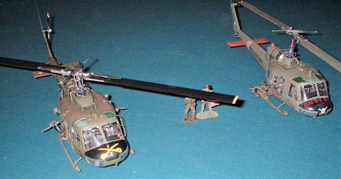 Marks Vietnam War Helicopter Models: — The Military Mark