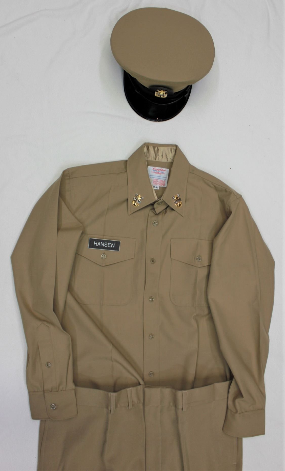 U.S. Blue Water Navy 1960s and 70’s Service Uniform: — The Military Mark