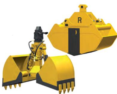 Clamshell Buckets — Atlas Excavator