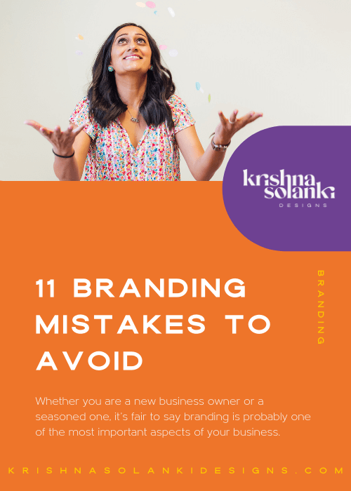 Common branding mistakes — Krishna Solanki Designs