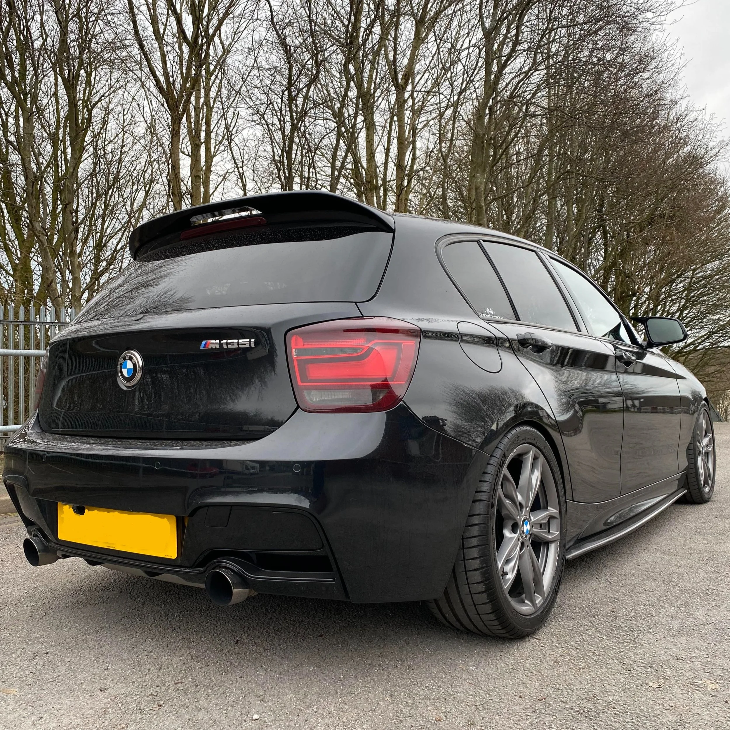 BMW 1 SERIES M PERFORMANCE Style Rear BUMPER Diffuser (F20 F21 PRE LCI ...