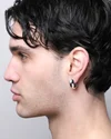 Prince Albert Earring Platinum — KISKA LAB