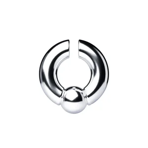 Prince Albert Earring Platinum — KISKA LAB
