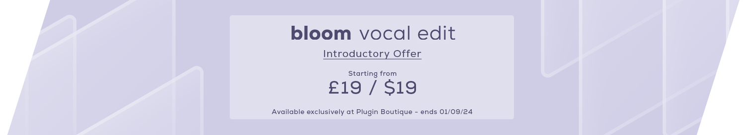 Bloom Vocal Edit — Excite Audio
