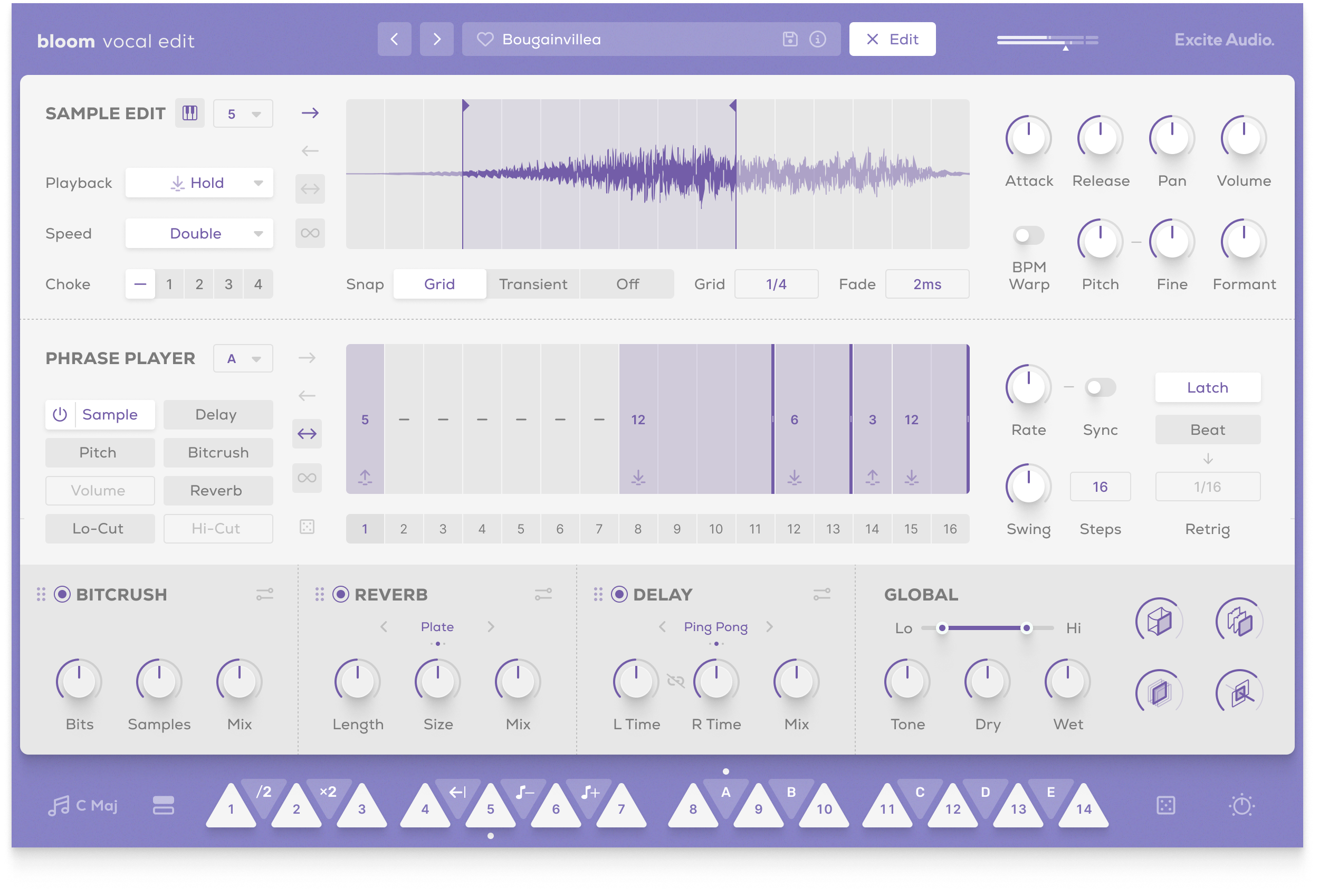 Bloom Vocal Edit — Excite Audio