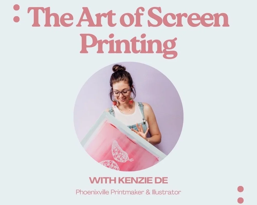 The Art of Screen Printing — Artists of PXV