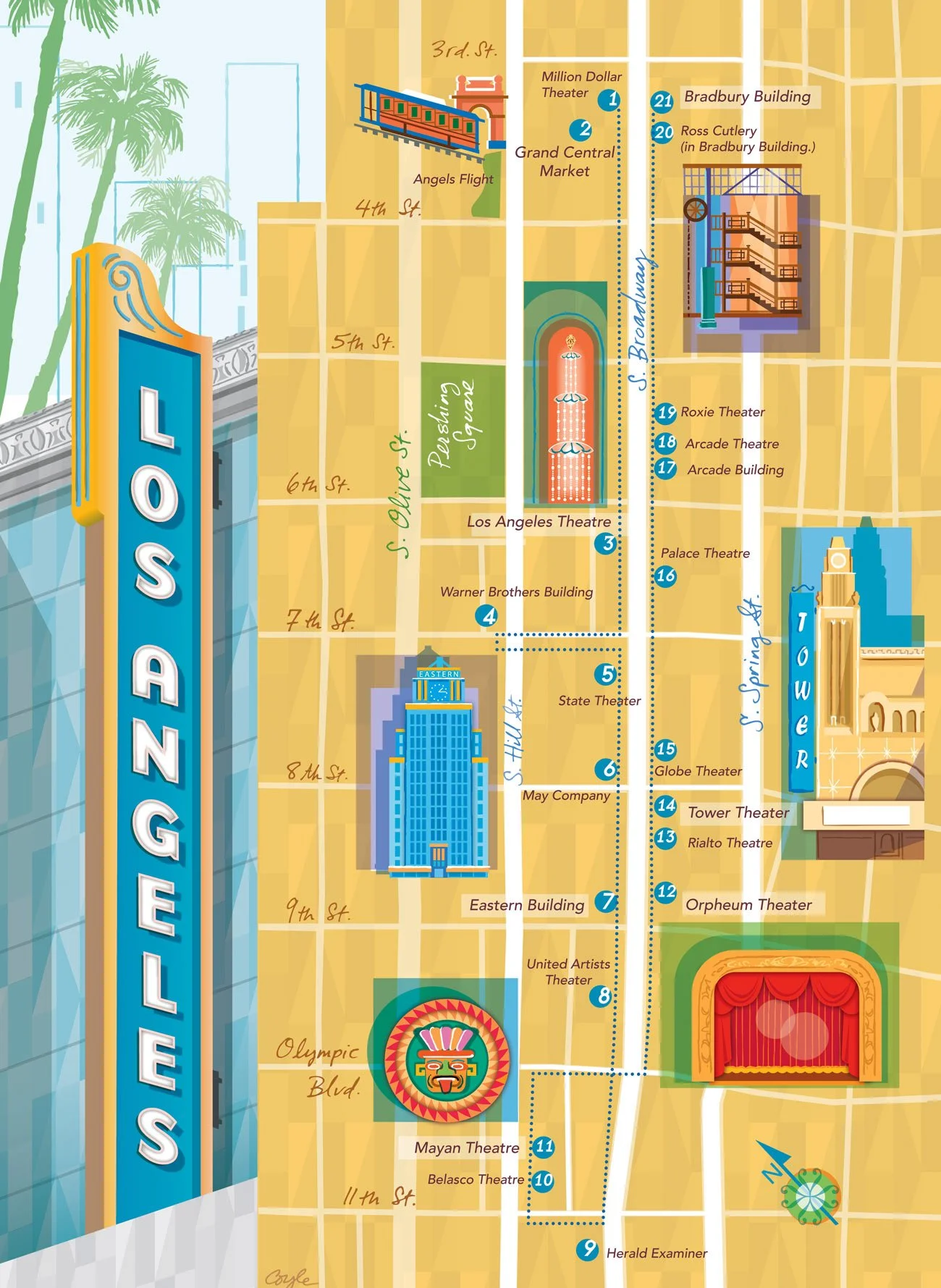 Illustrated Maps — Laura Coyle Creative