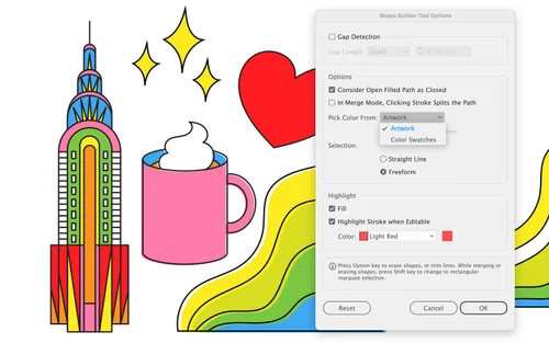 Techniques for Using Adobe Illustrator's Shape Builder Tool — Laura ...
