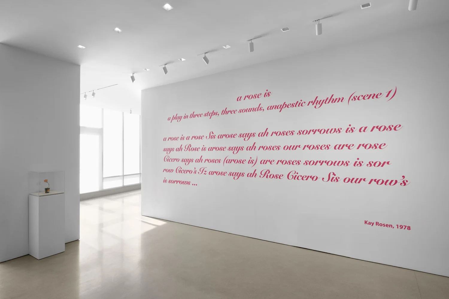 A Rose Is — The FLAG Art Foundation